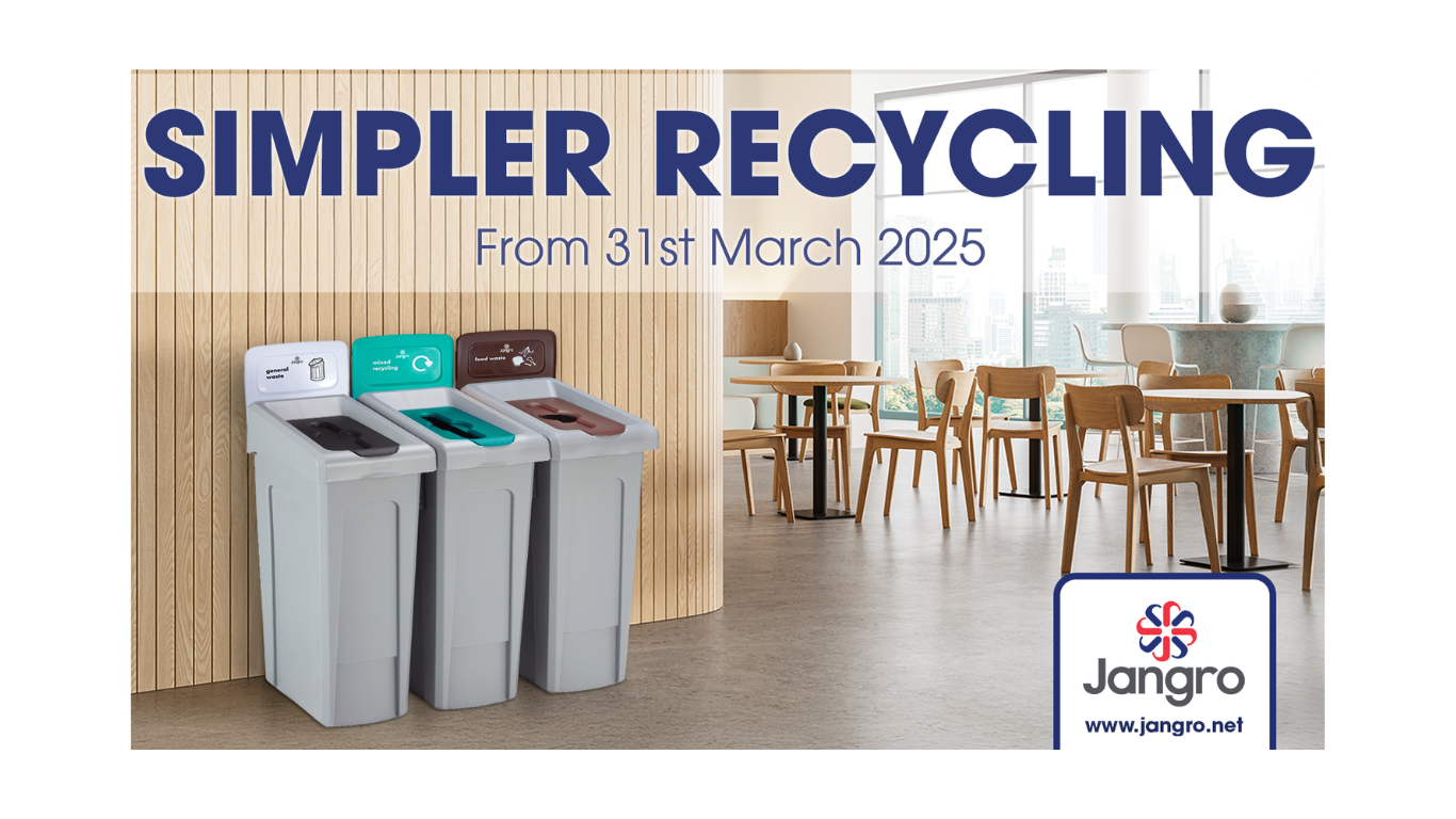 Get Ready For New ‘Simpler Recycling’ Policy With Jangro | Ceris Burns International
